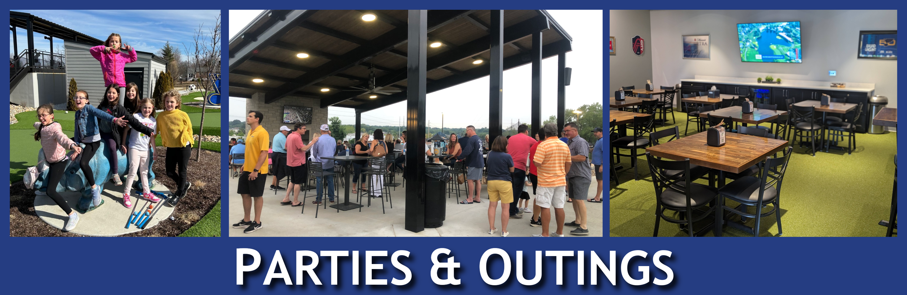 Parties & Outings - Tower Tee Golf & Recreation